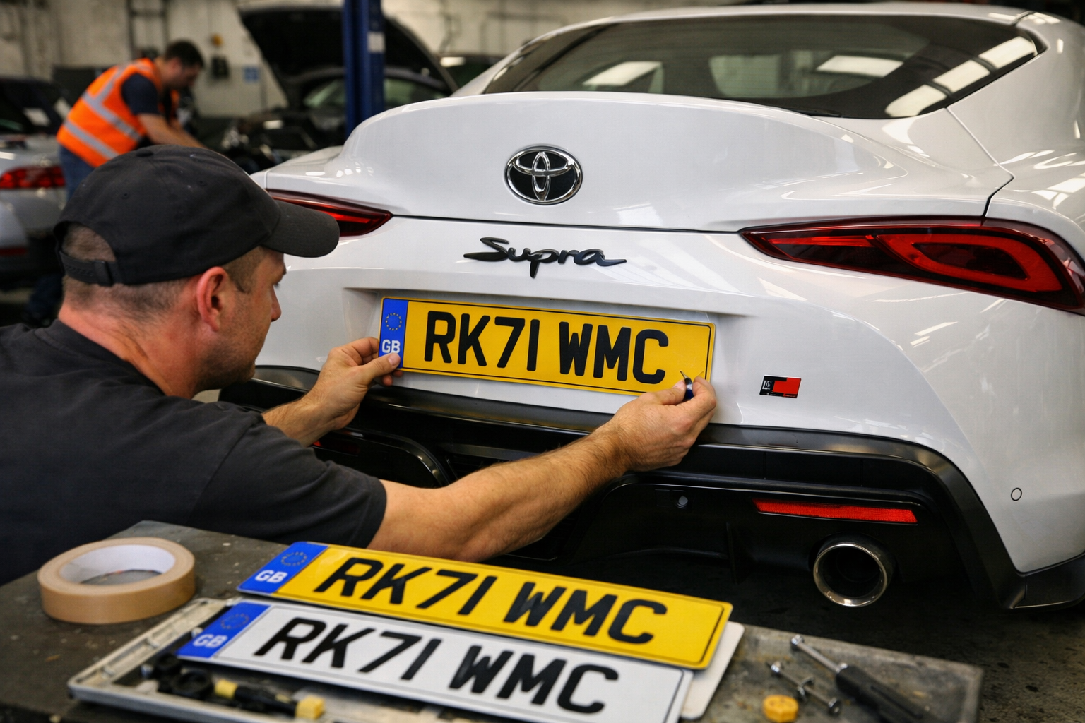 Imported Cars: Getting UK Number Plates and Registration